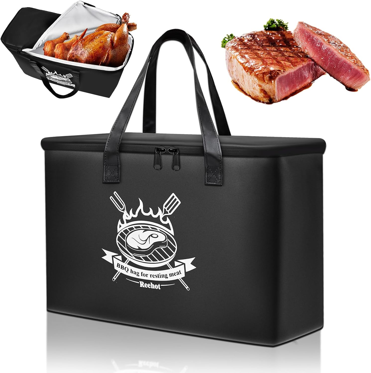 Amazon.com : BBQ Blanket for Resting Meat, Leak-Proof Brisket Resting ...