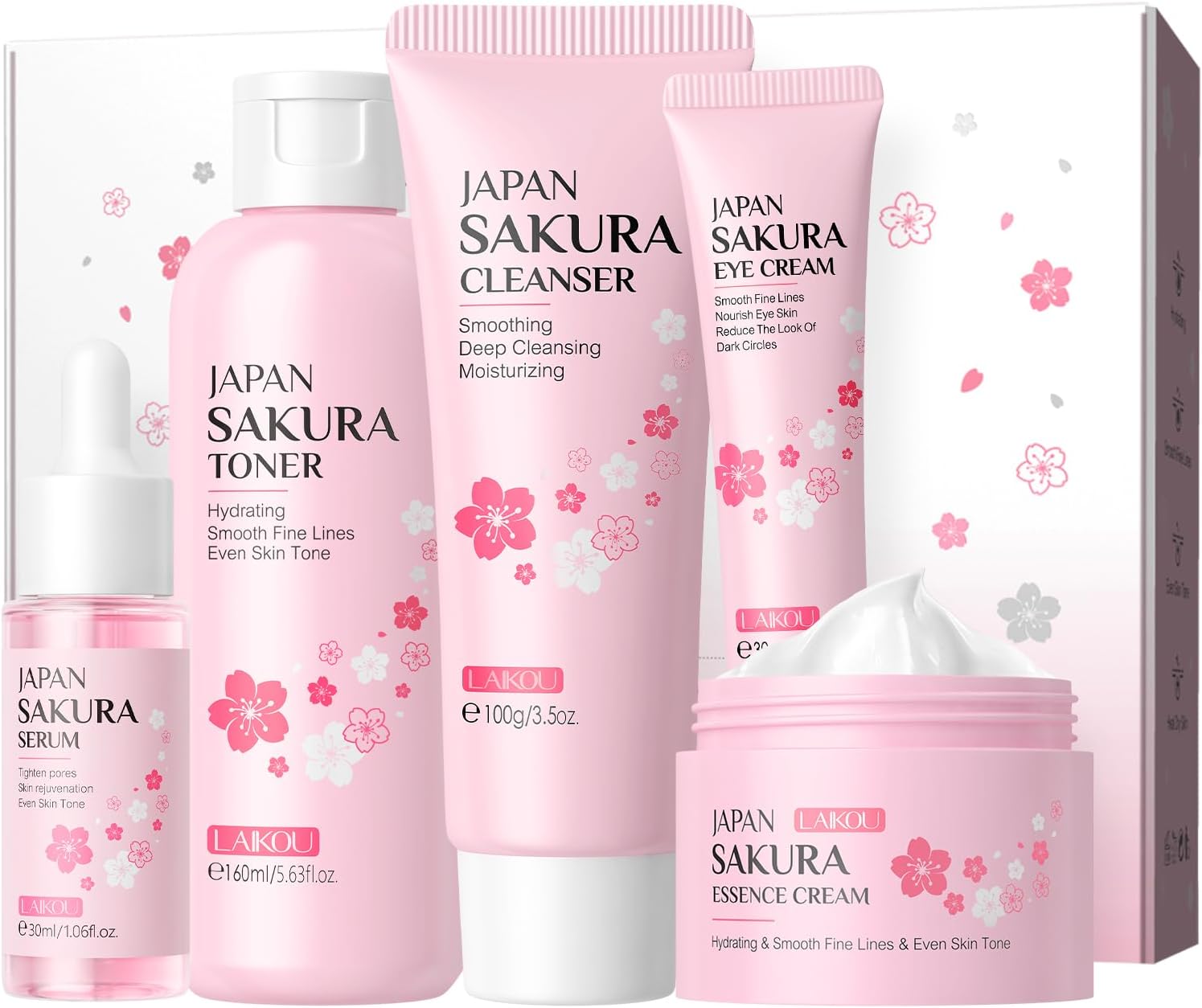 Amazon.com : LAIKOU Skin Care, Skin Care Set, Skin Care Kit with ...