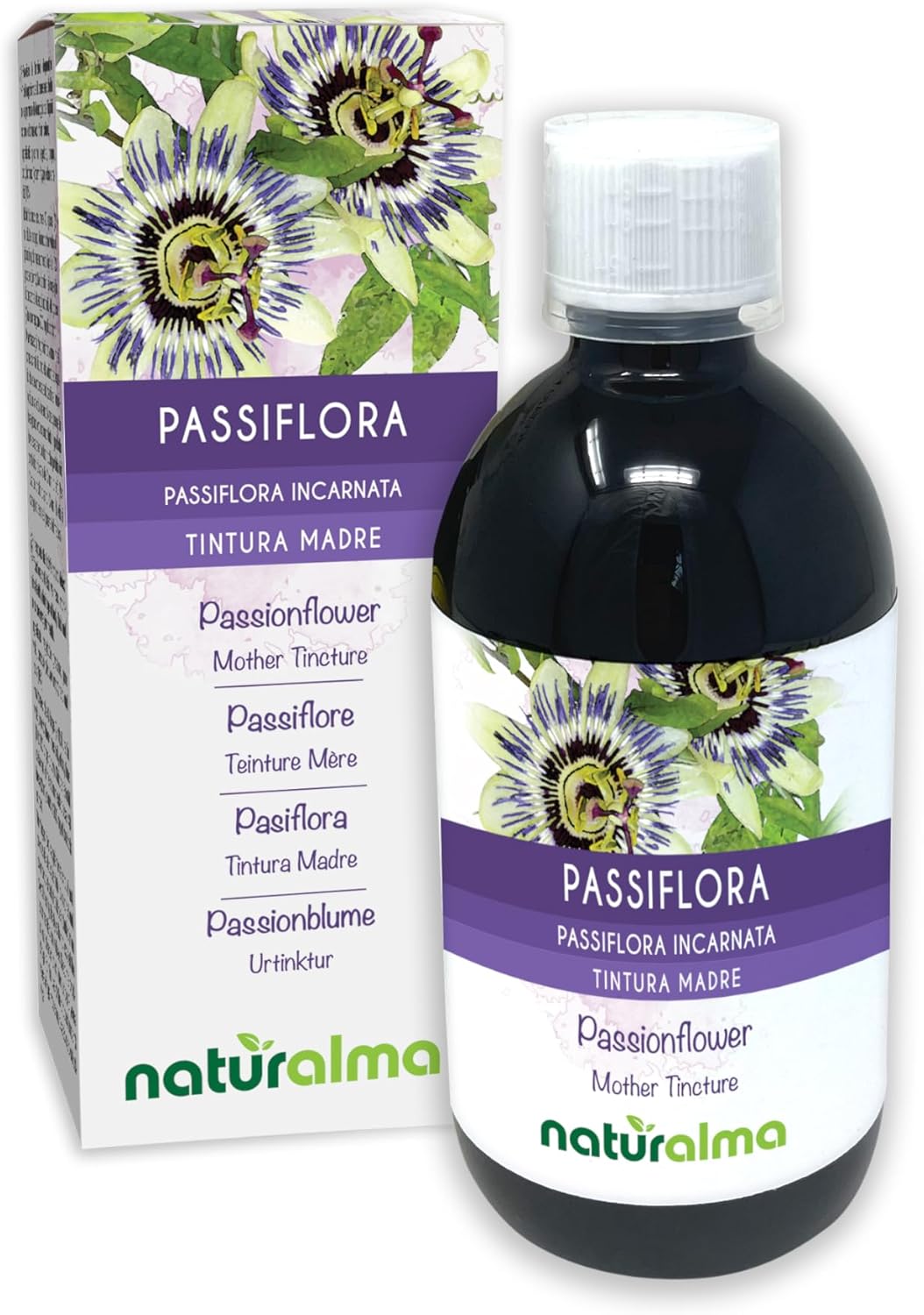 Passionflower (Passiflora incarnata) herb with Flowers Alcohol-Free ...