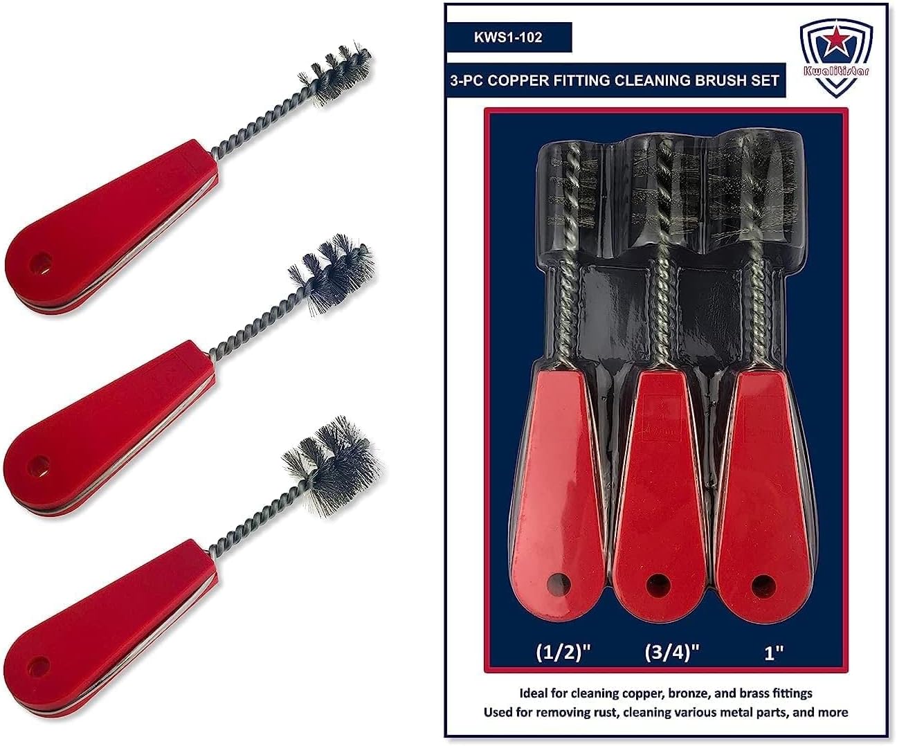 Amazon.com: Oatey ID Fitting Brush w/Heavy Duty Handle : Industrial ...