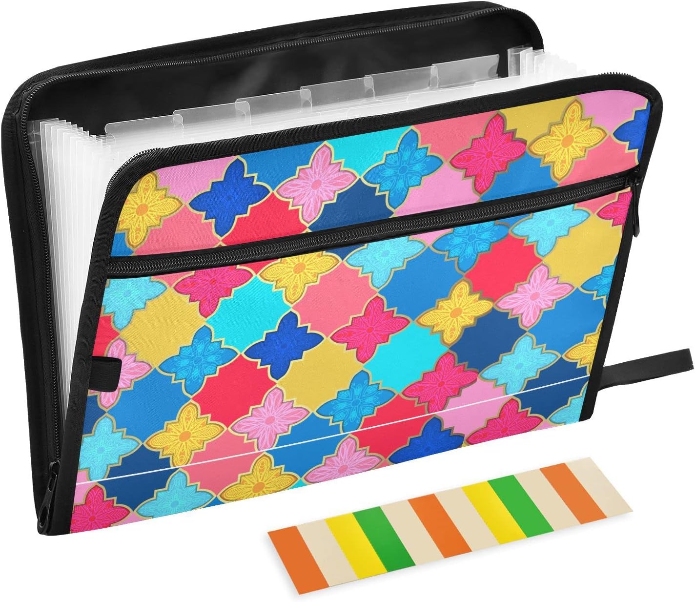 Boho Mandala Expanding File Folders for Documents A4 Letter Size ...