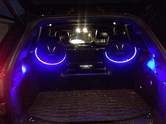 Amazon.com: Custom Install Parts LED Color Changing Speaker Light 12 ...