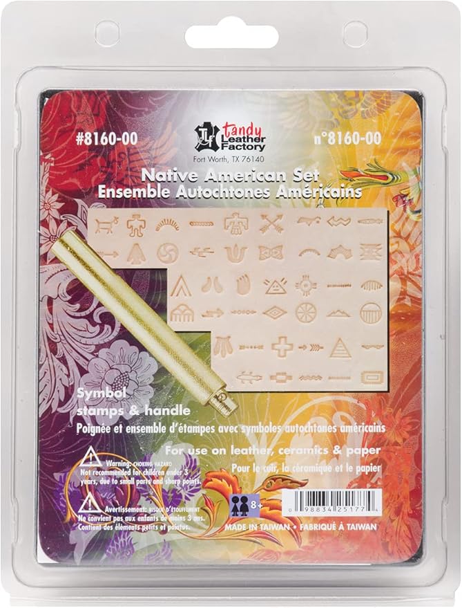 Amazon.com: Tandy Leather Native American Symbol Stamp Set 8160-00