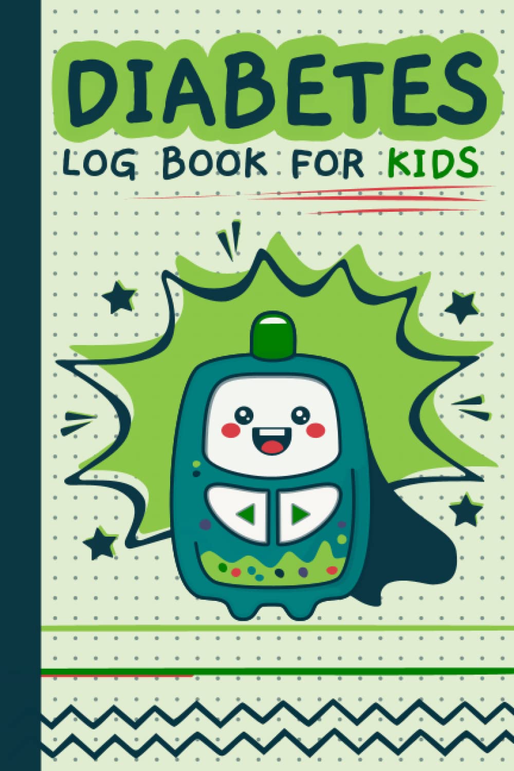 Diabetes Log Book for Kids: Daily Blood Sugar Level Journal with ...