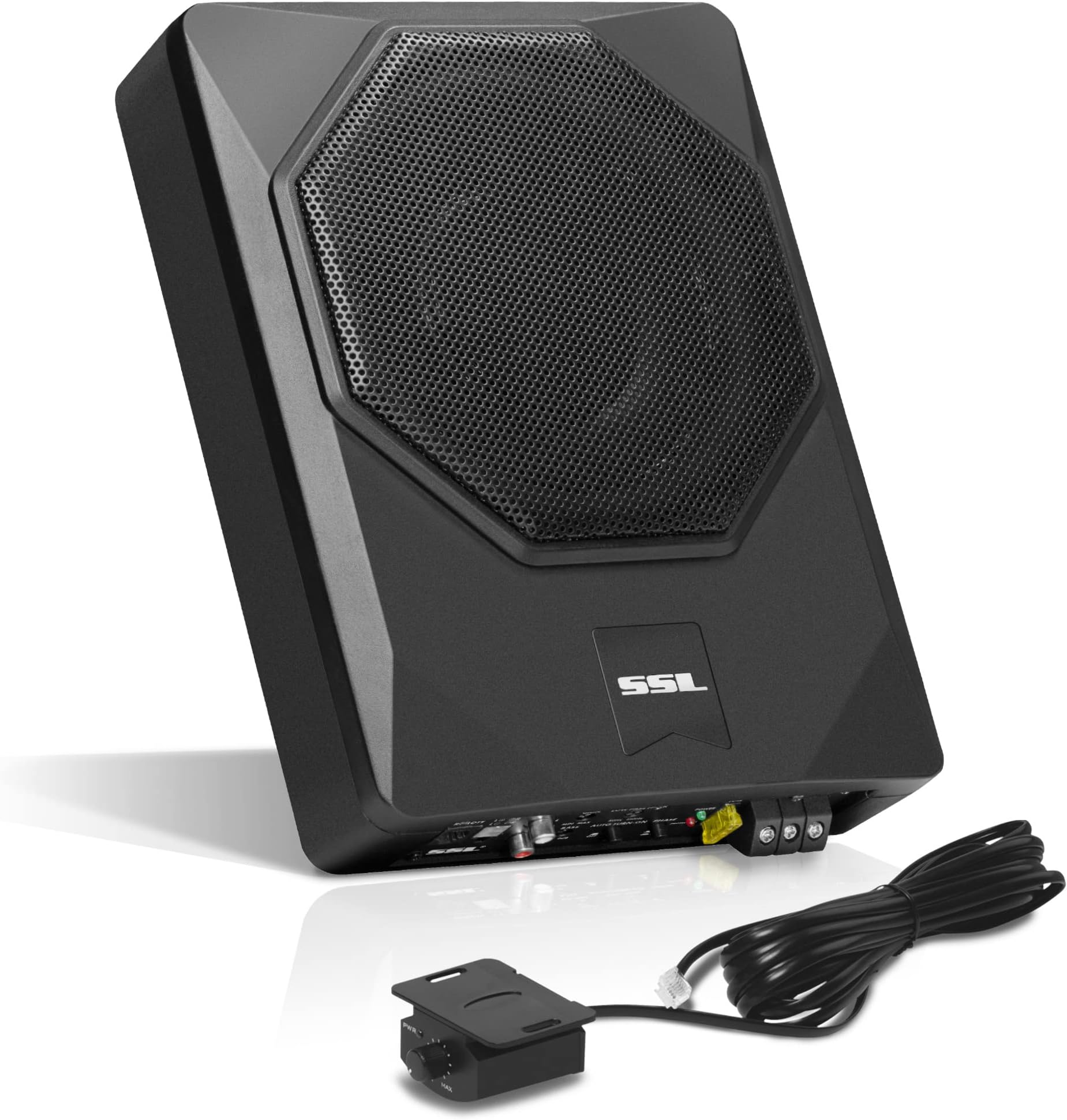 Amazon.com: VEVOR 8" 300W Underseat Car Subwoofer, Slim Powered Car ...
