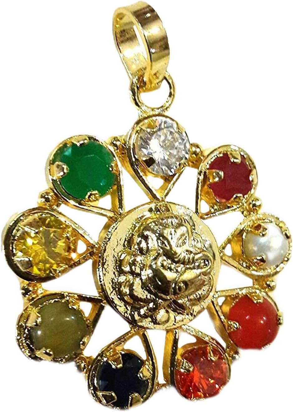 Amazon.com: Ramneek Jewels 100% Original Navgrah/Navratan/Navratna ...