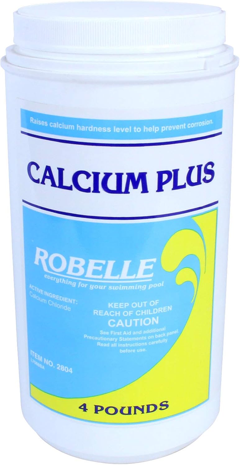 Amazon.com : Robelle 4-Pounds Premium Pool Calcium Up, Calcium Hardness ...