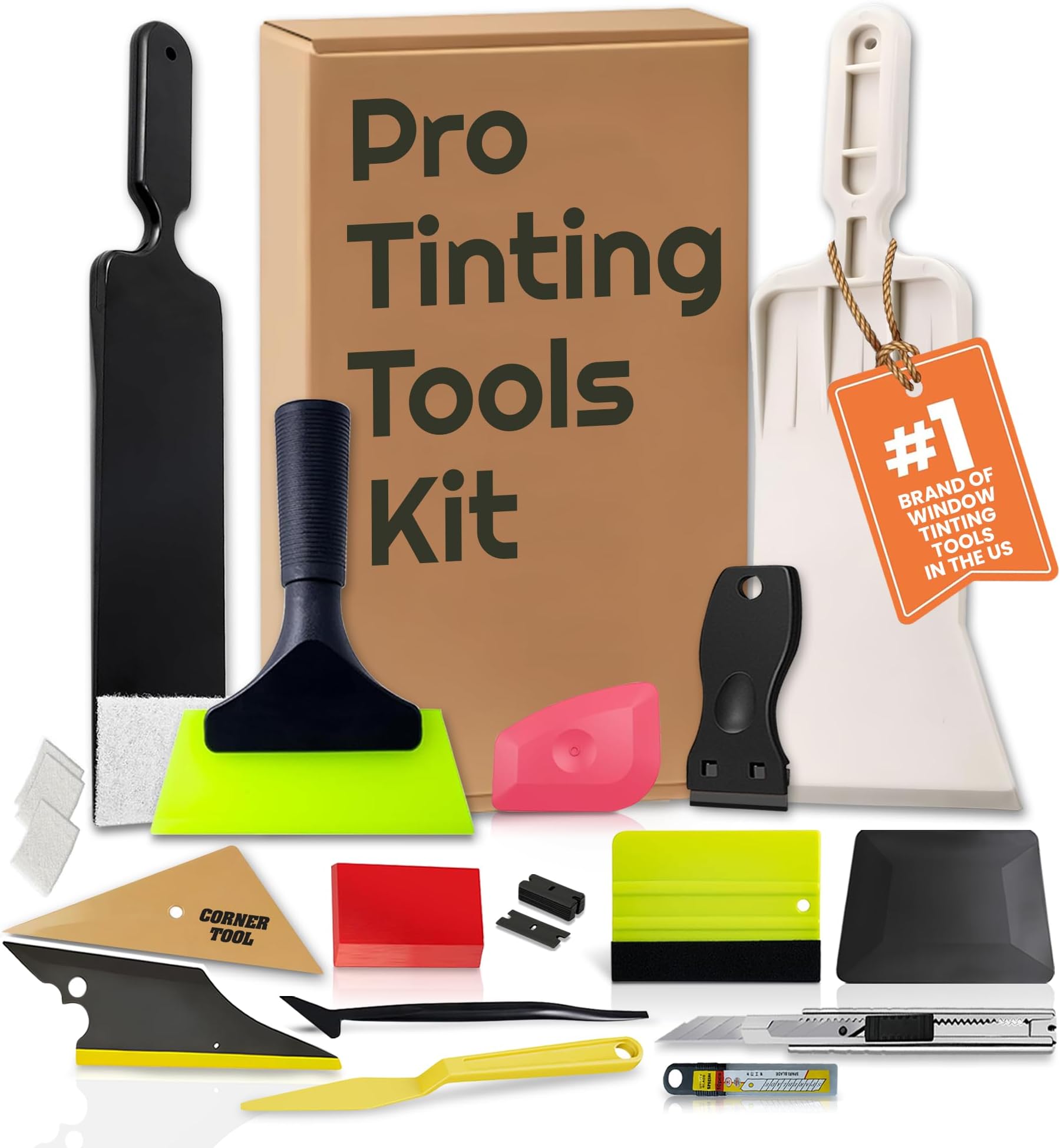 Amazon.com: BTSHUB Window Tint Tools Vinyl Wrap Tool Kit, Auto Vinyl ...