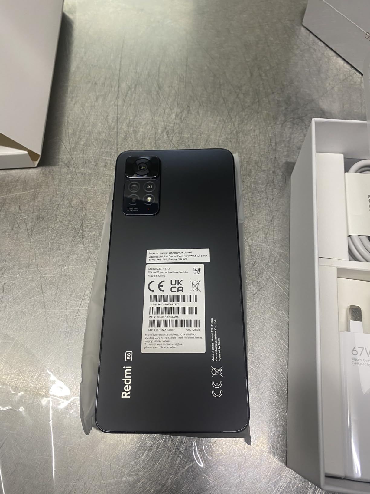 Xiaomi Redmi Note 11 Pro 5G - Smartphone 128GB, 6GB RAM, Dual Sim ...