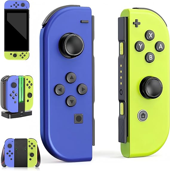 Amazon.com: Switch Controller,Replacement for Switch/OLED/Lite,Wireless ...