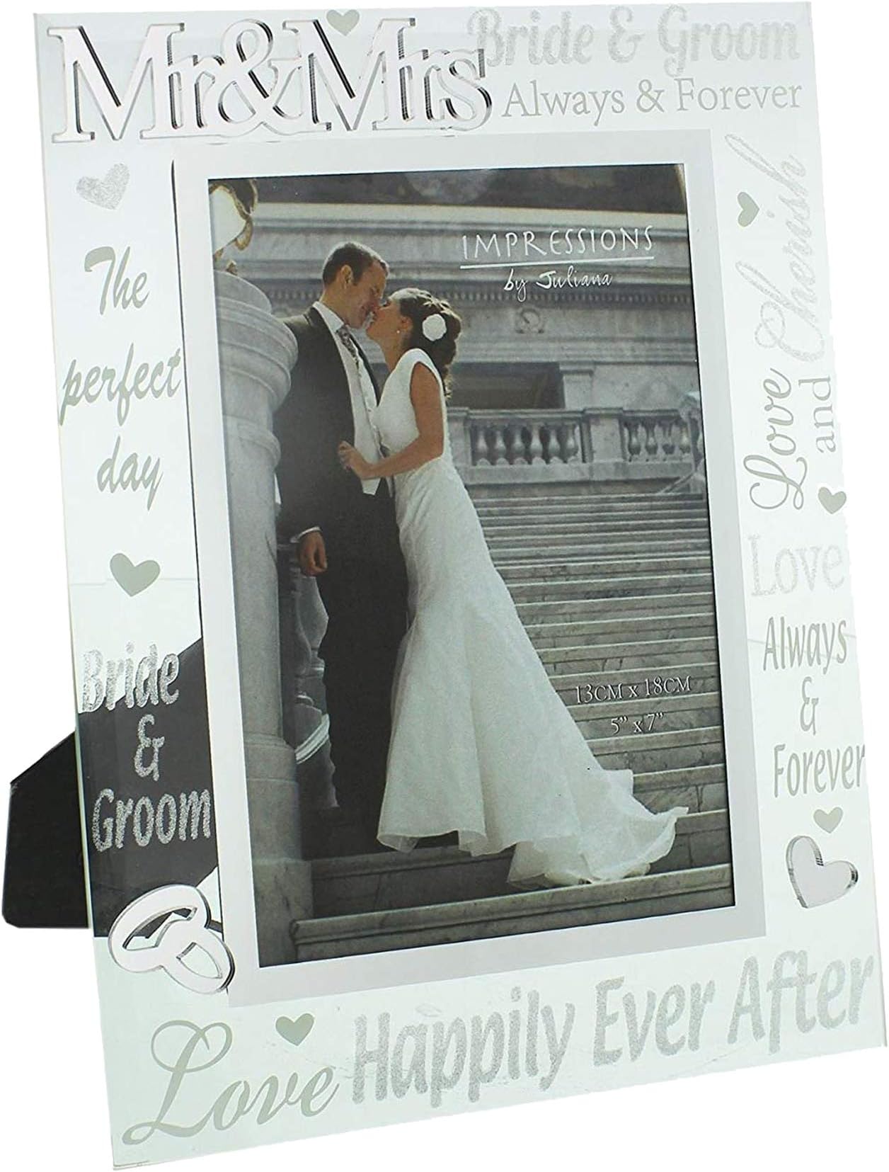 Mr and Mrs by Photo Frames : Amazon.co.uk: Home & Kitchen