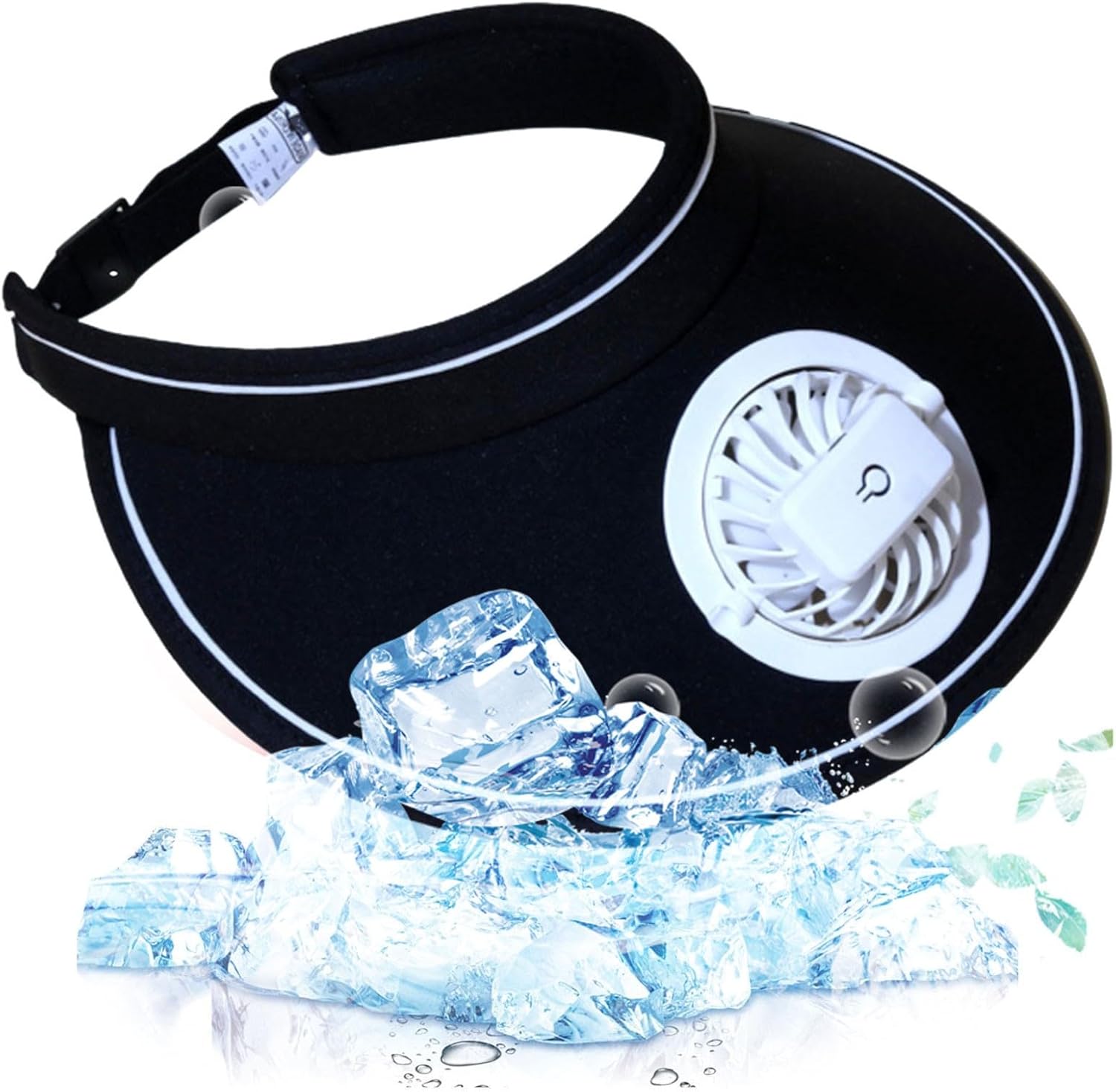 Sun Visor Hat with Fan,USB Charging Fan Visor Hat - 3 Speeds,Cap with ...