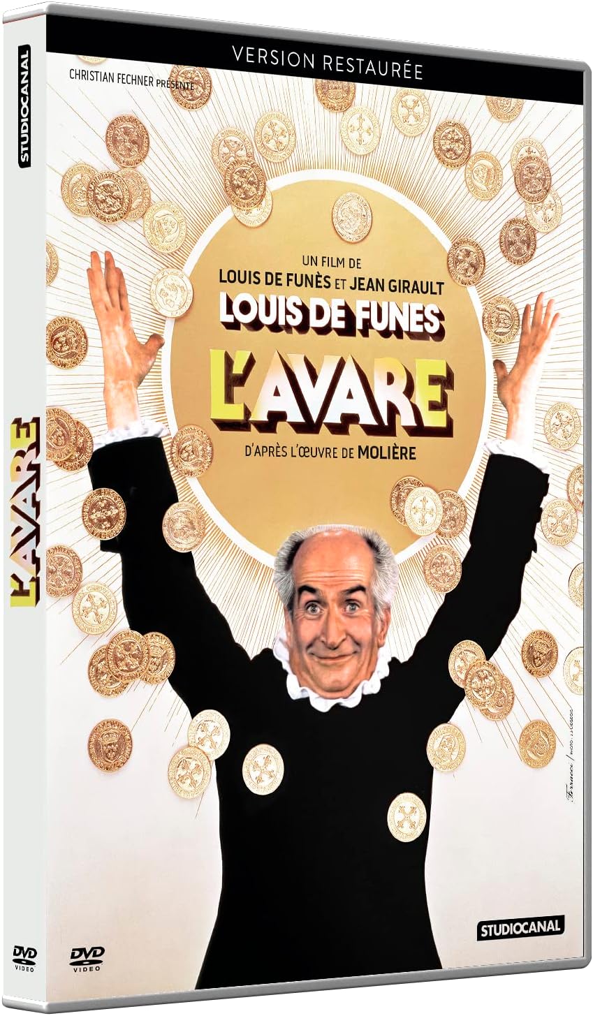 AVARE (L') - DVD (VERSION RESTAUREE): Amazon.fr: Louis de Funès, Frank ...