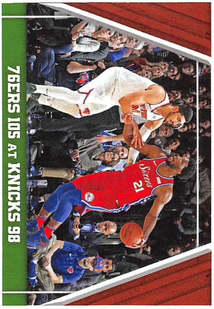 Amazon.com: 2018-19 Panini NBA Stickers #400 Joel Embiid Philadelphia ...