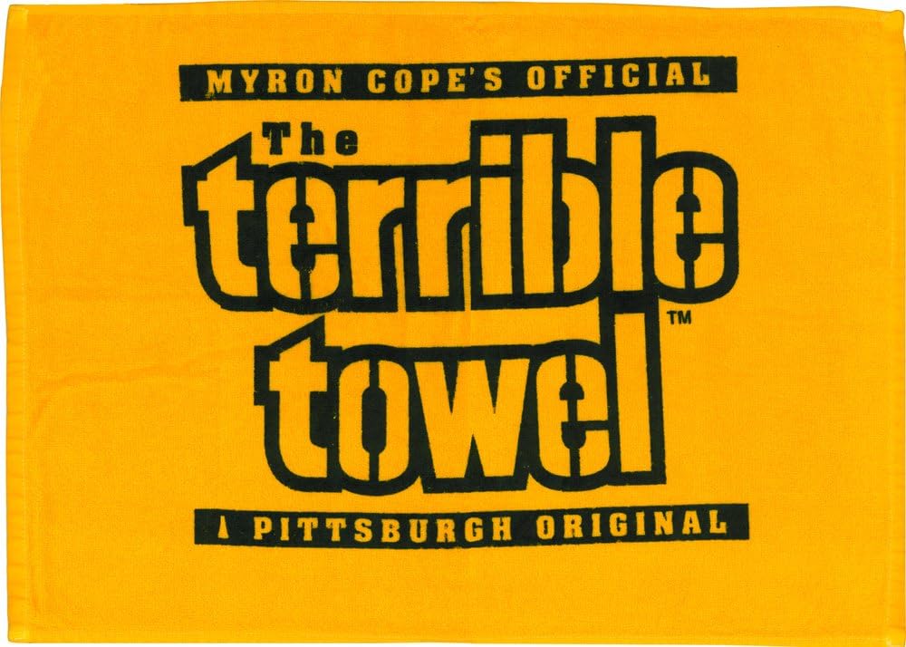 Amazon.com: Alberts Gifts Terrible Towel - Gold : Sports & Outdoors