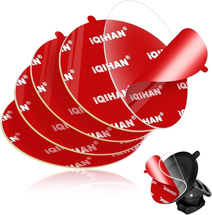 Amazon.com: Sticky Adhesive Dashboard Mounting Pad, 5pcs 3.15" Double ...