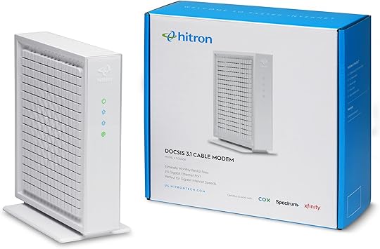Amazon.com: Hitron CODA56 Multi-Gigabit DOCSIS 3.1 Modem | 2.5 Gbps Max ...