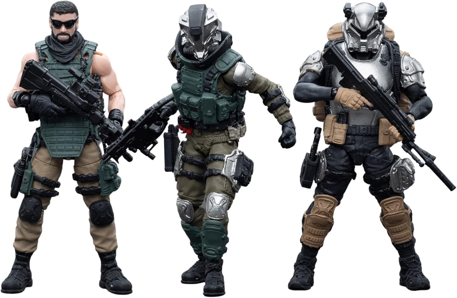 Amazon.com: JOYTOY 1/18 Yearly Army Builder Promotion Pack Figures ...
