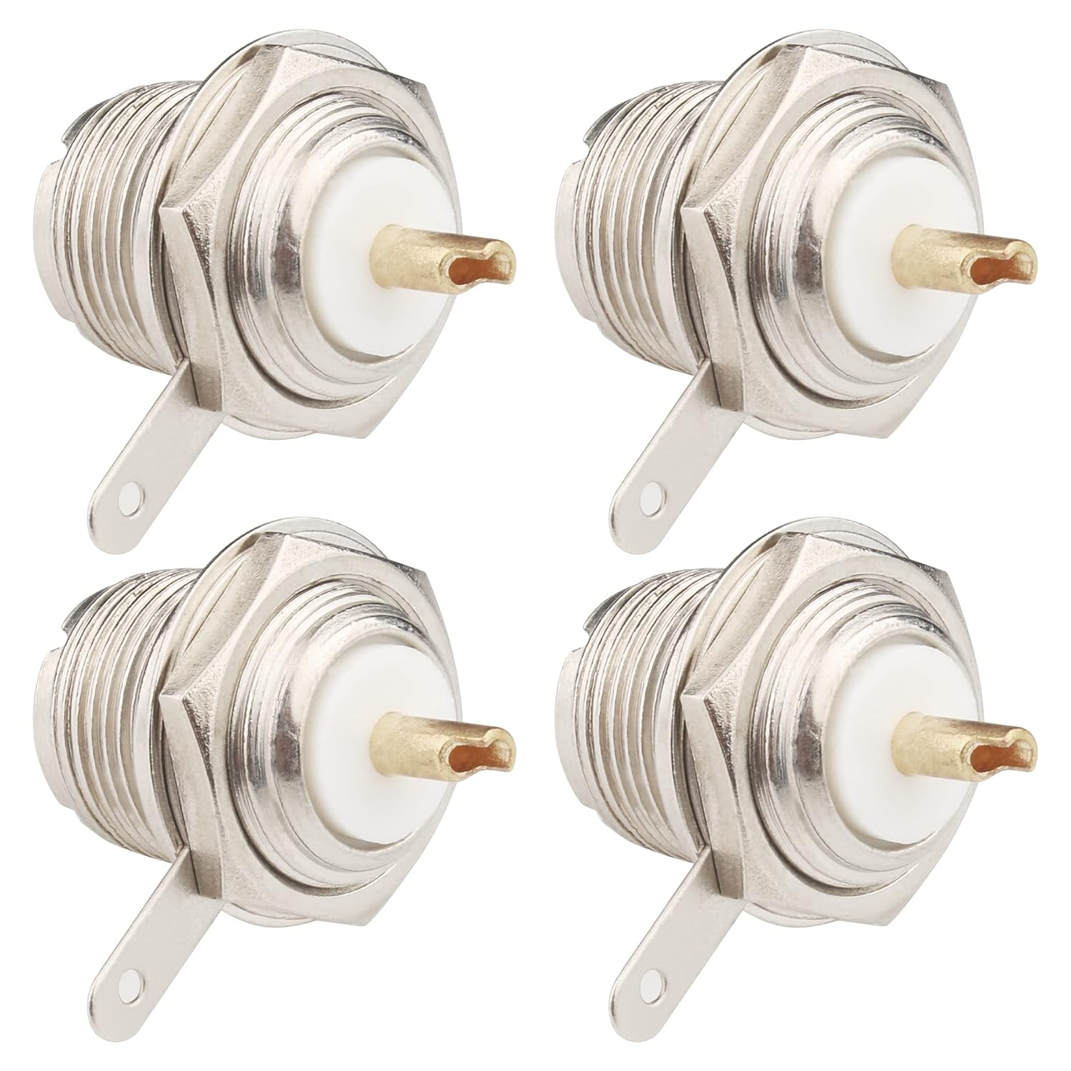 Fanbalunke SO239 Bulkhead Connector 4 Pcs PL259 bulkhead Adapter UHF ...