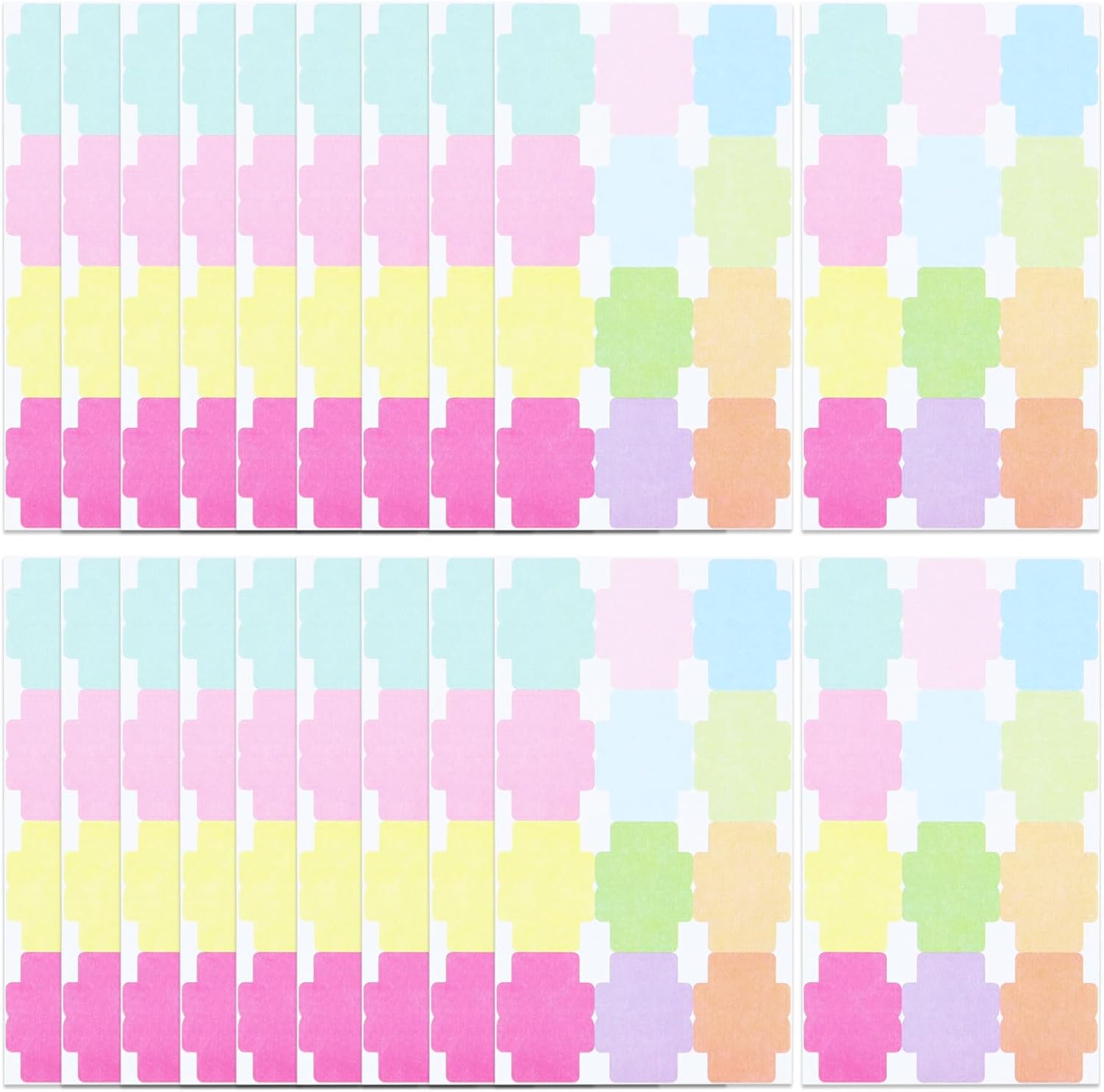 Amazon.com : Writable Sticky Index Tabs, 2 Types Sticky Notes Flags ...