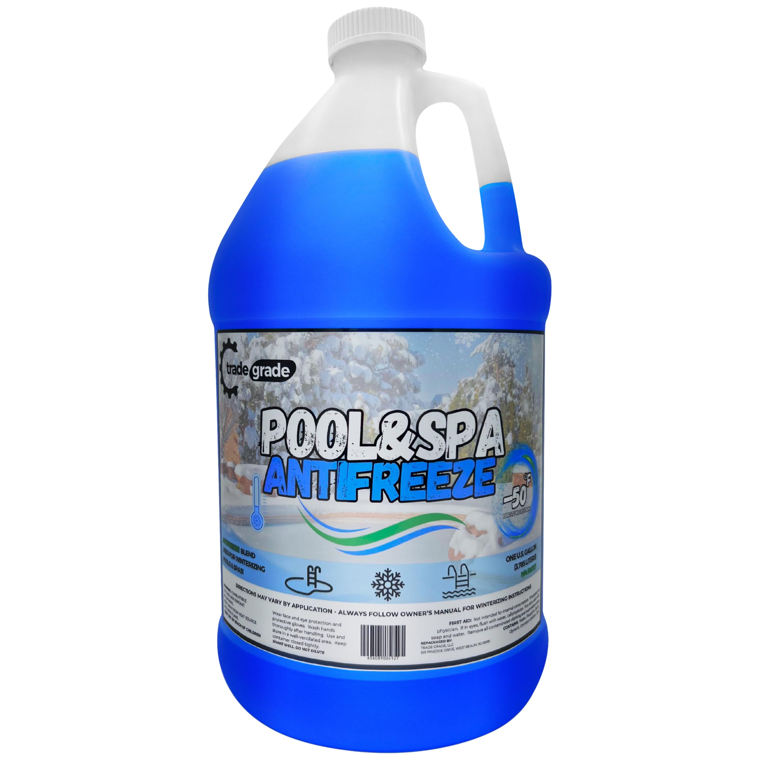 Amazon.com : TradeGrade - Pool & Spa Antifreeze - 50°F Freezing Point ...