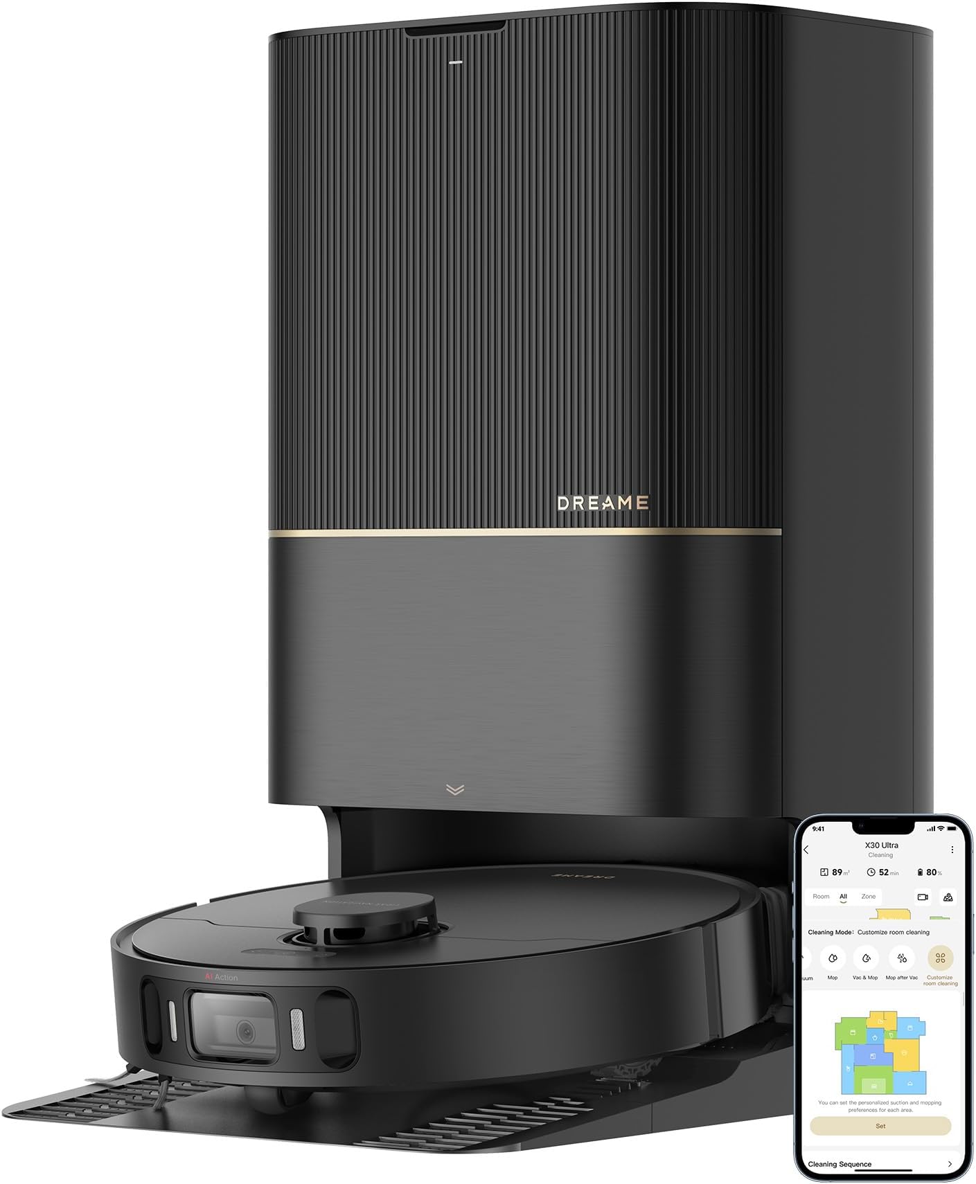 Amazon.com - roborock QX Revo Robot Vacuum and Mop Combo, Self-Drying ...