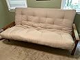 Amazon.com: Stanford Futon Set - Full Size Futon Frame with Mattress ...