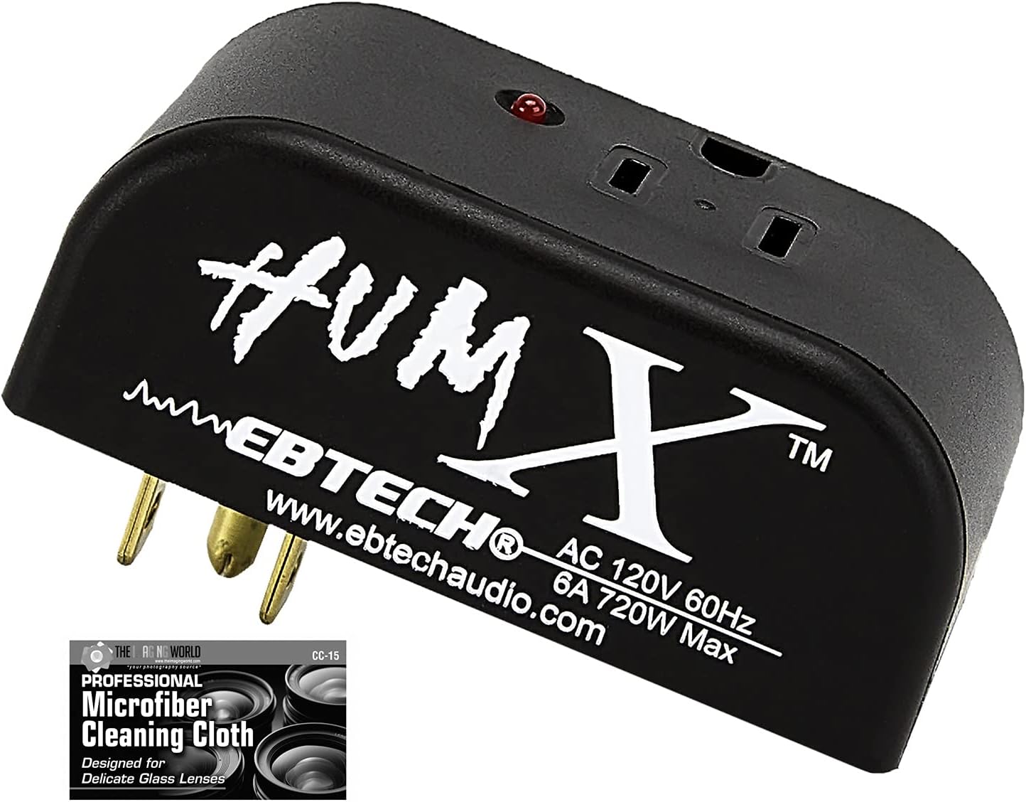 Amazon.com: Ebtech Hum X AC Plug Ground Line Voltage Filter Hum ...