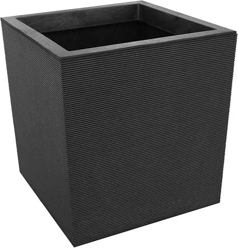 Amazon.com : Tierra Verde Indoor & Outdoor Self-Watering Square Planter ...