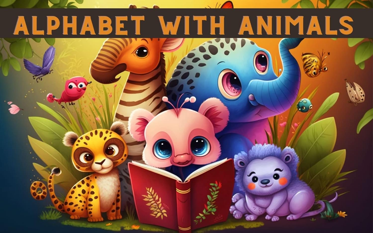 Alphabet with Animals: Learn the alphabet from A to Z with animals ...