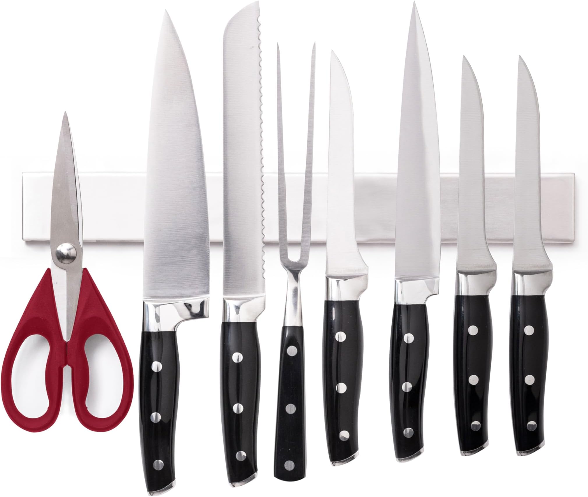 Amazon.com: Magnetic Knife Holder, Stainless Steel 18-Inch Magnetic ...