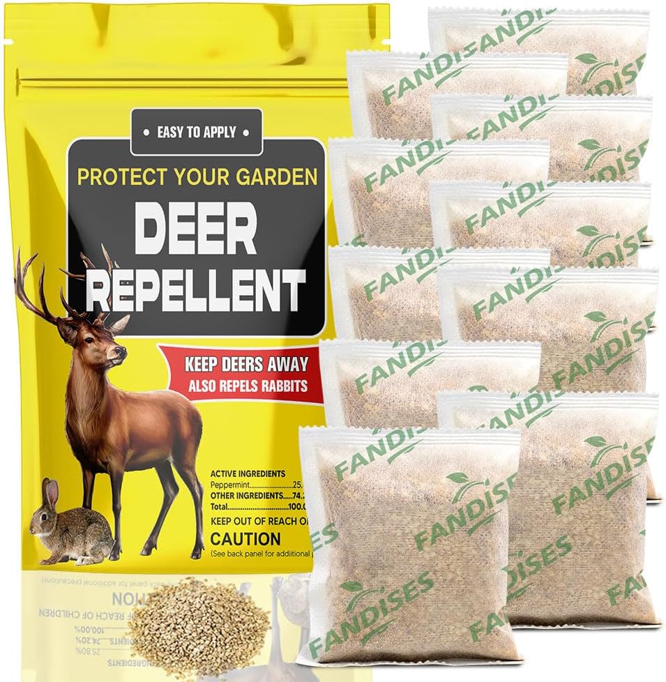 Amazon.com: NCOPDFF Deer Repellents for Plants, Rabbit Repellent for ...