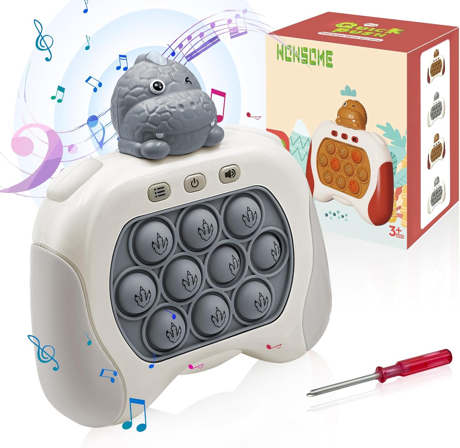 Amazon.com: Dinosaur Fast Push Bubble Game, Pop Pro Sensory Fidget Toys Party Favors for Kids ...