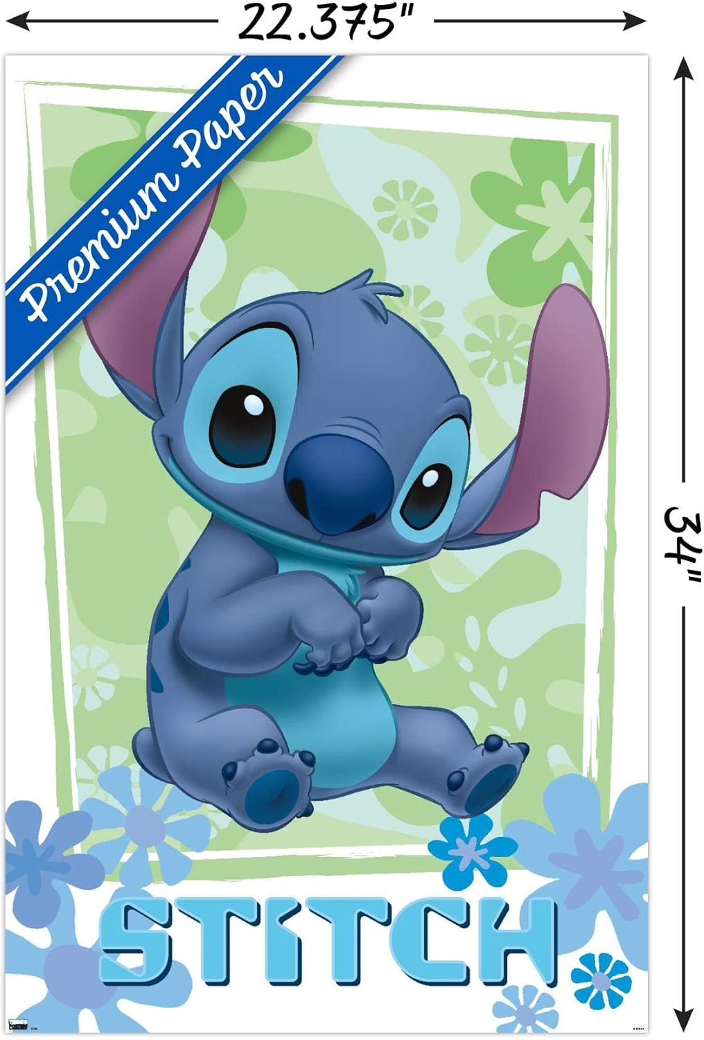 Disney Lilo and Stitch - Flowers Wall Poster | ID 20555336 by Mots Mots ...