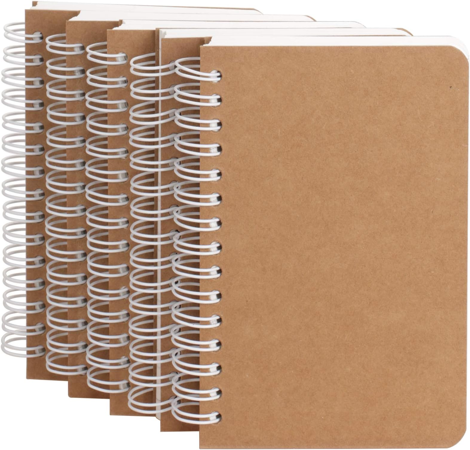 Amazon.com : Dynta Pocket Notebooks Mini Notepads 3x5 Bulk, 60 Packs ...
