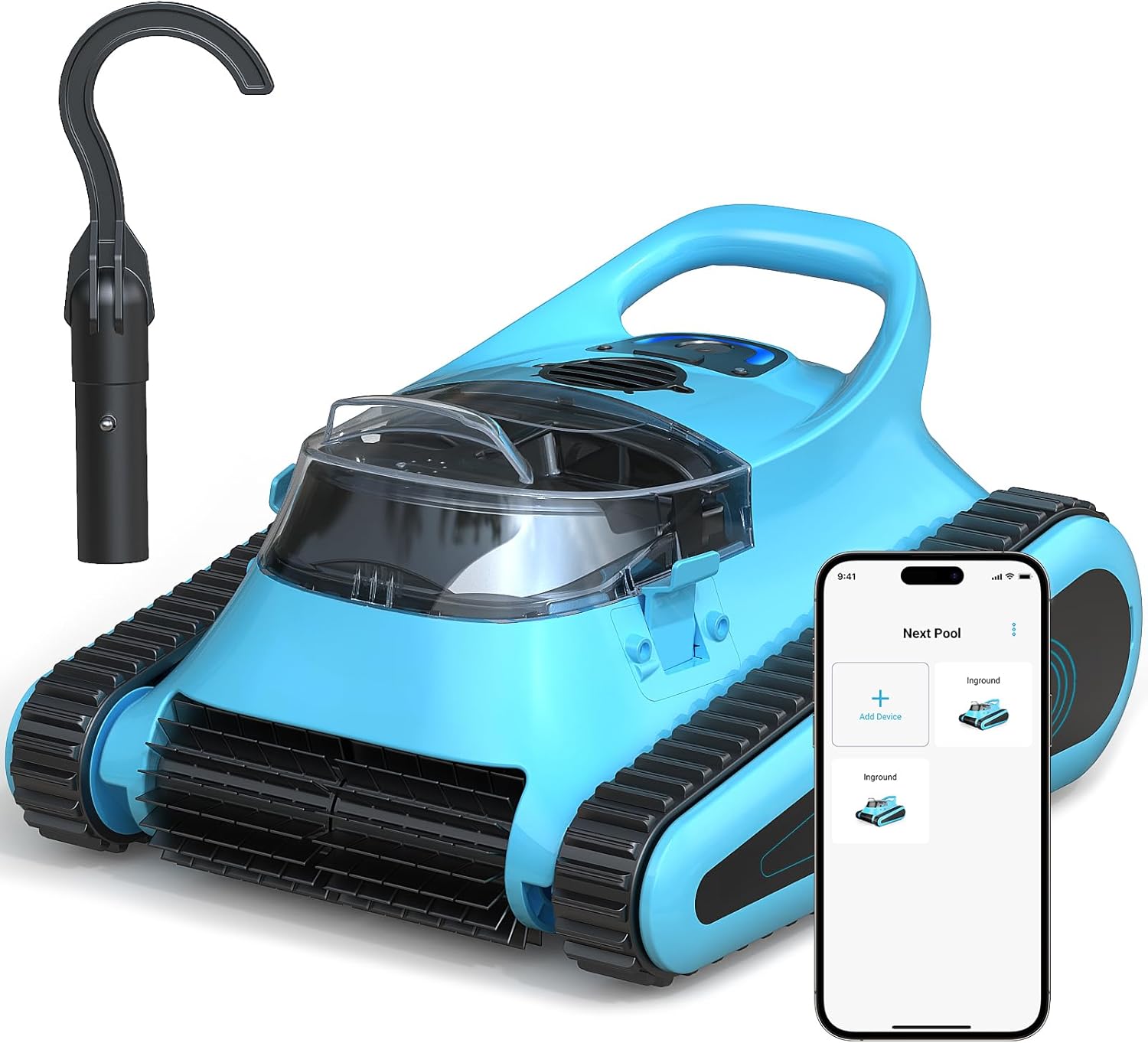 Amazon.com : Pool Vacuum for Inground Pools: Cordless Robot Robotic ...