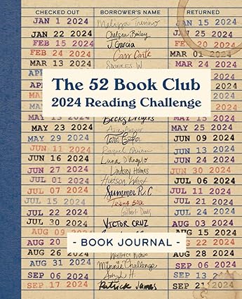 The 52 Book Club 2024 Reading Challenge: Club, The 52 Book: Amazon.com ...