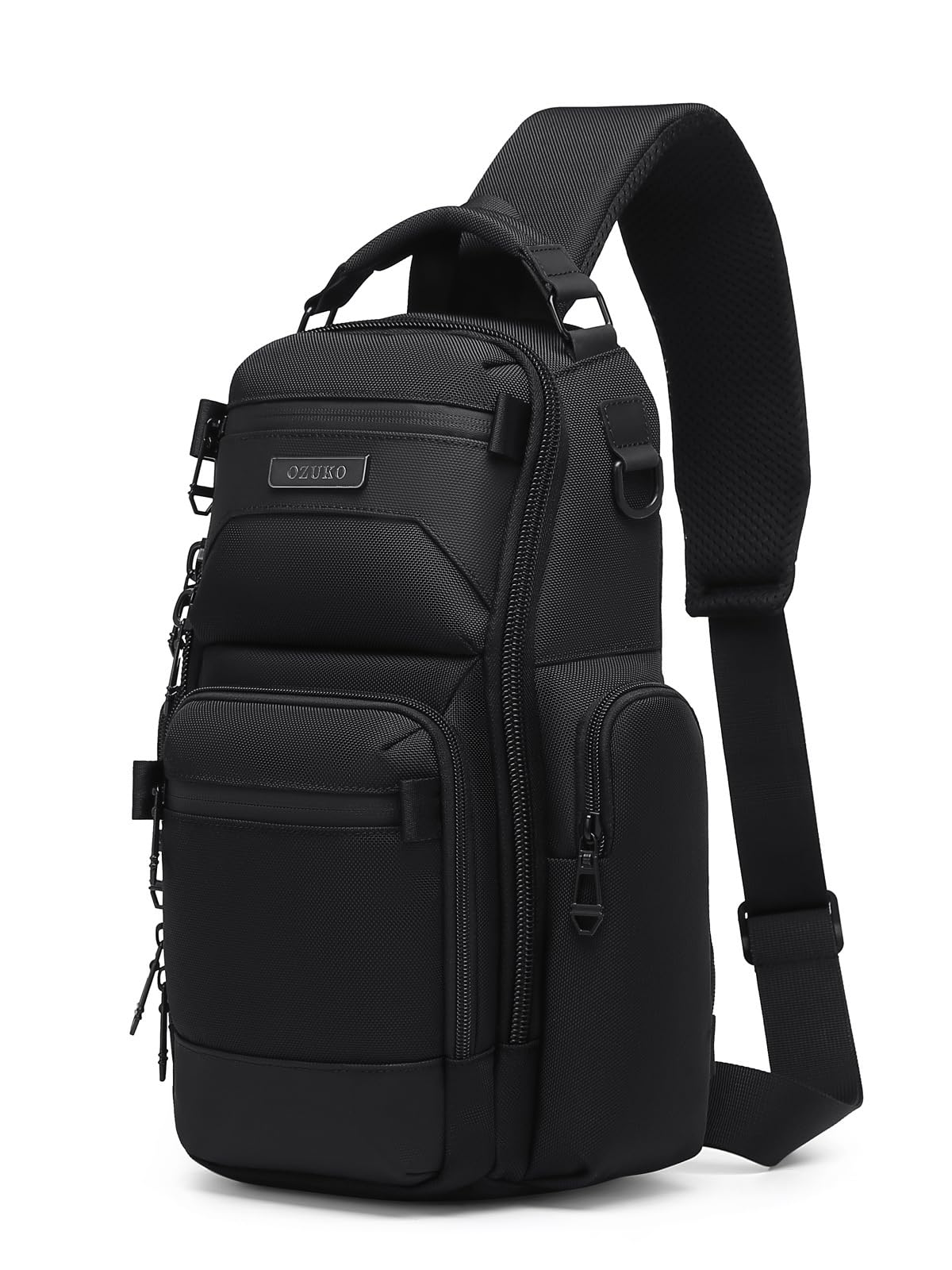 Amazon.com: OZUKO Mens Shoulder Bags Crossbody, Large Sling Bag with ...