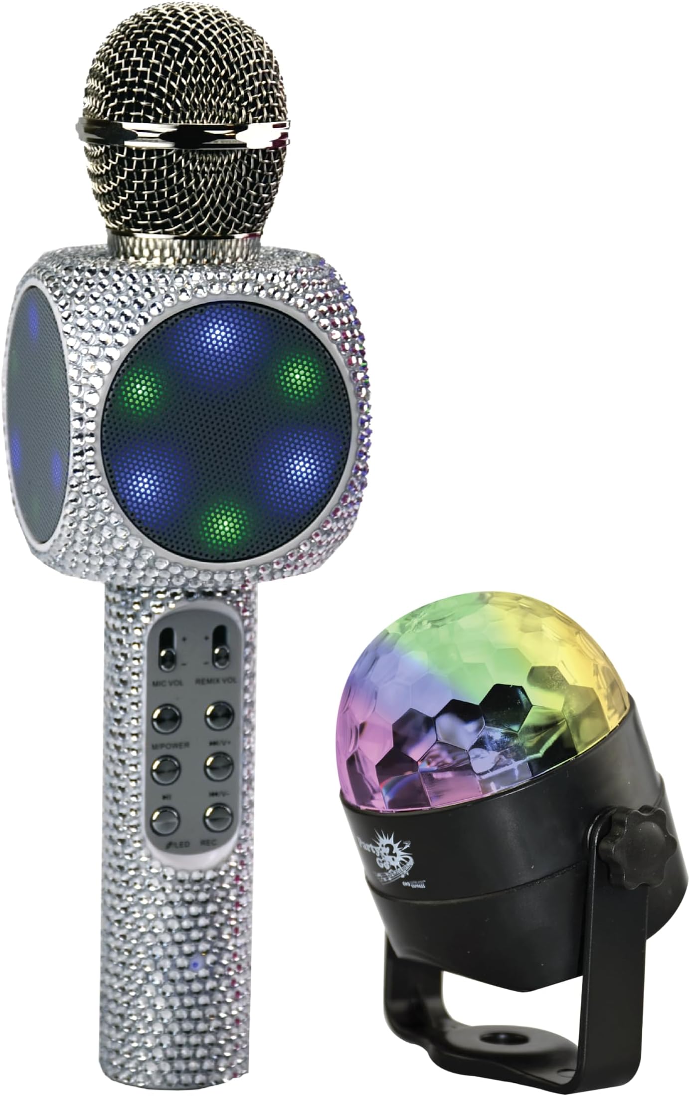 Amazon.com: Wireless Express - Sing-Along Bling Bluetooth Karaoke ...