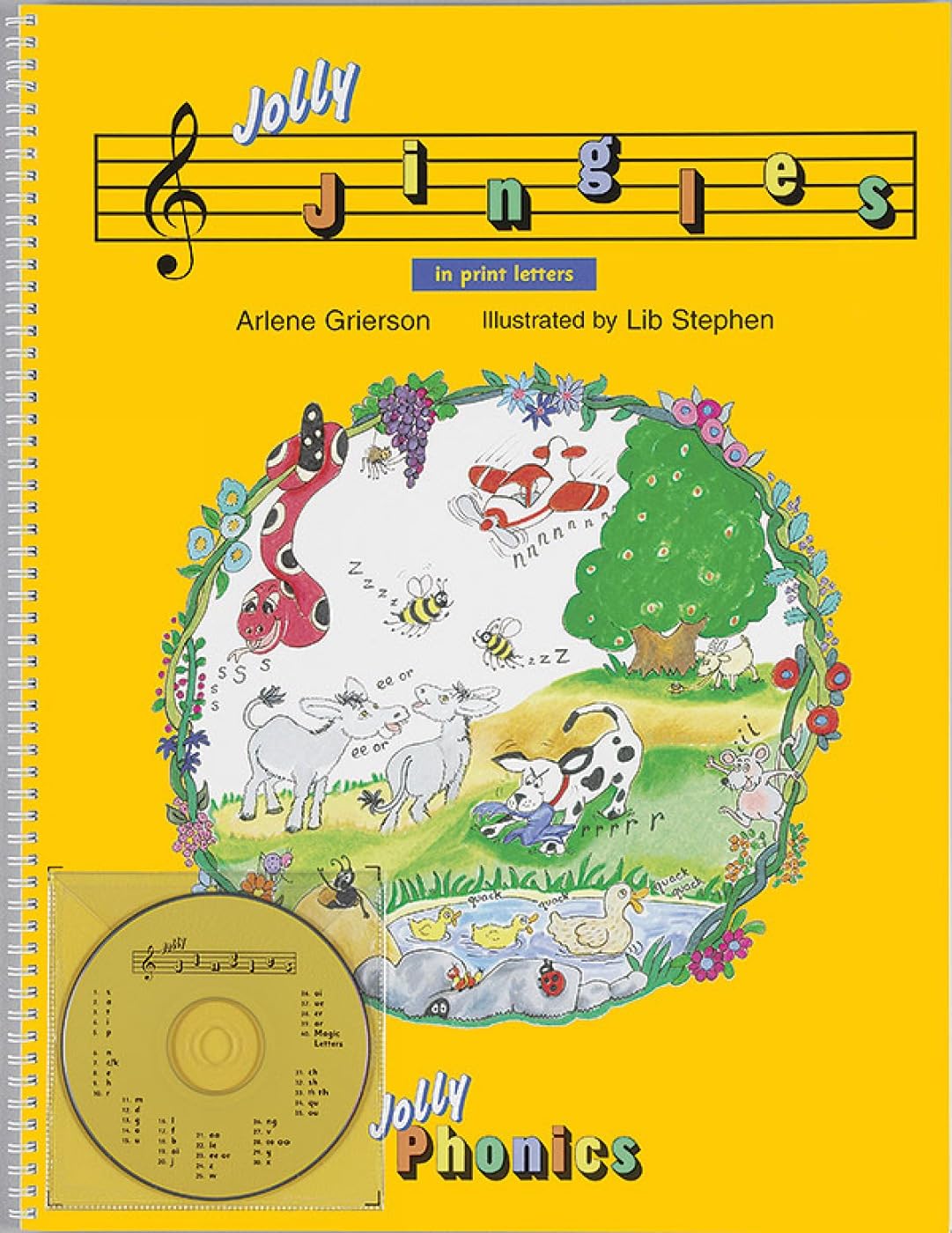 Jolly Jingles: Book & CD in Print Letters (American English Edition ...