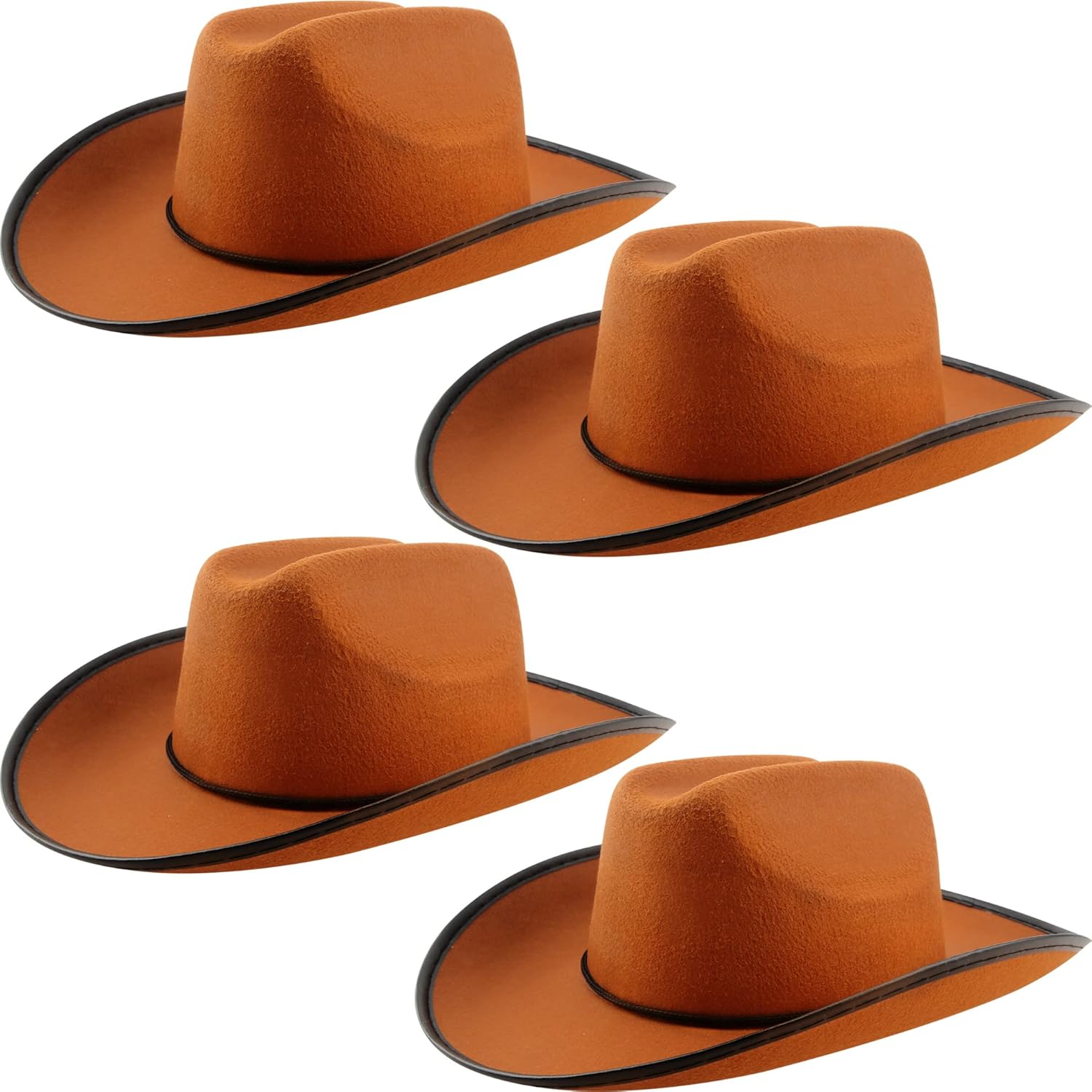 Amazon.com: SGBETTER 4 Pack Kids Cowboy Hats Child Western Cowgirl ...