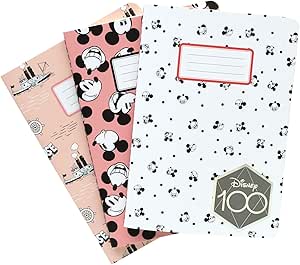 Grupo Erik A6 Notebook Set - Disney Mickey Mouse | 3 A6 Notebooks ...