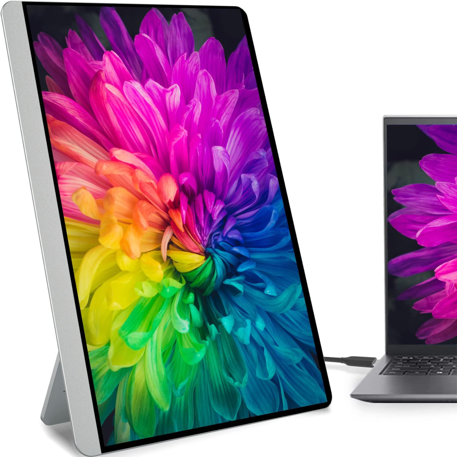 Amazon.com: VisionOwl Portable Monitor Bundle 【18.5inch 100Hz & Stacked ...