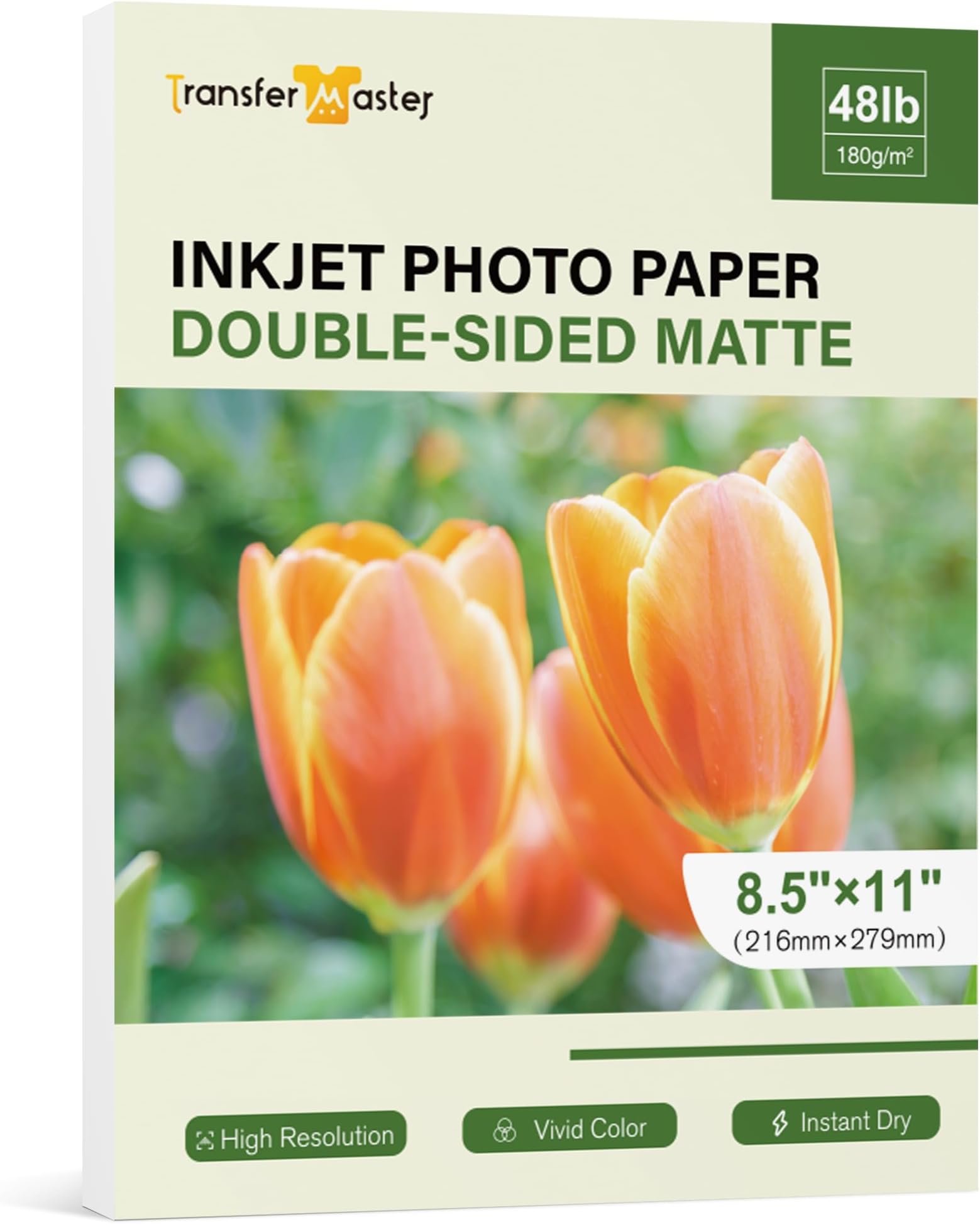 Amazon.com : Premium Double side matte Inkjet Photo Paper 8.3"x11.7" A4 ...