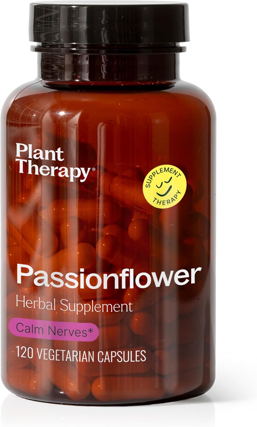 Amazon.com: Plant Therapy Passion Flower Capsules | 5000mg | 120 Count ...