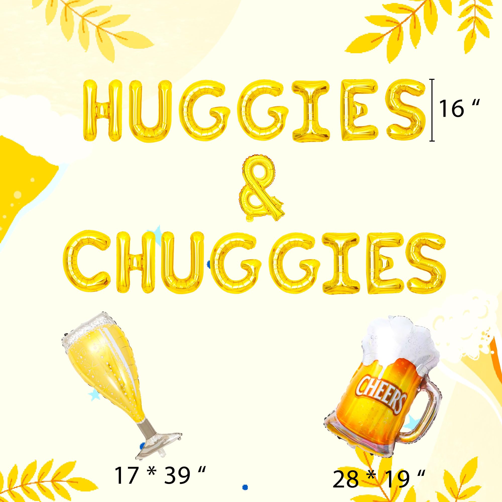Snapklik.com : Huggies And Chuggies Party Decorations Huggies And ...