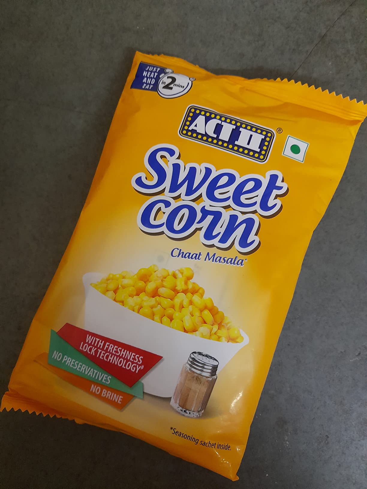 Sundrop Snacko Sweet Corn with Chaat Masala, 121.5g : Amazon.in ...