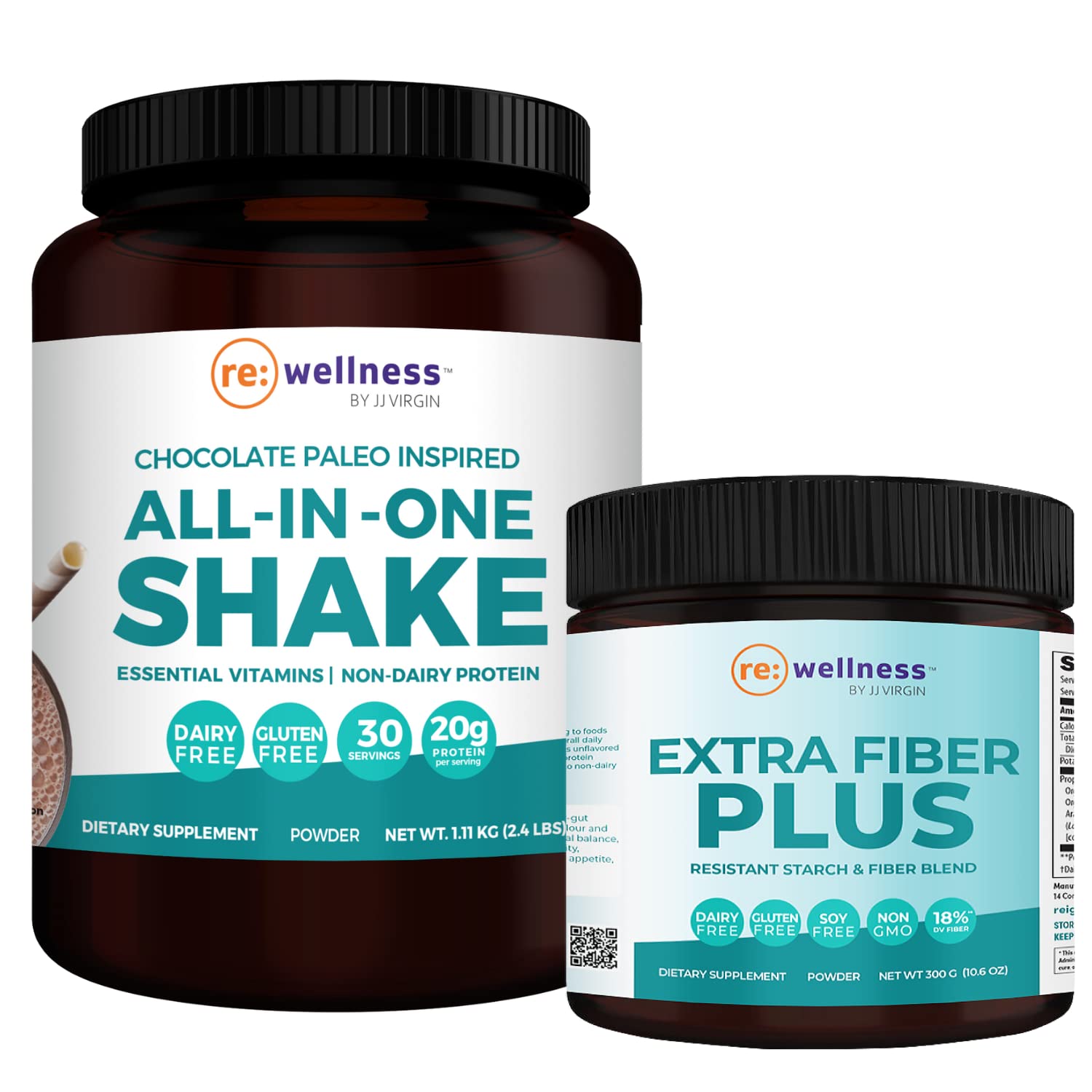 Amazon.com: Reignite Wellness by JJ Virgin Chocolate Paleo All-in-One ...