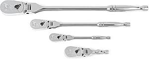 GEARWRENCH 4 Pc. Flex Handle RATCHET SET, 84T - 81230A-07 : Amazon.com ...