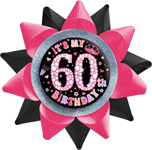 Amazon.com: SKJIAYEE It's My 60th Birthday Buttons Pins for Women ...